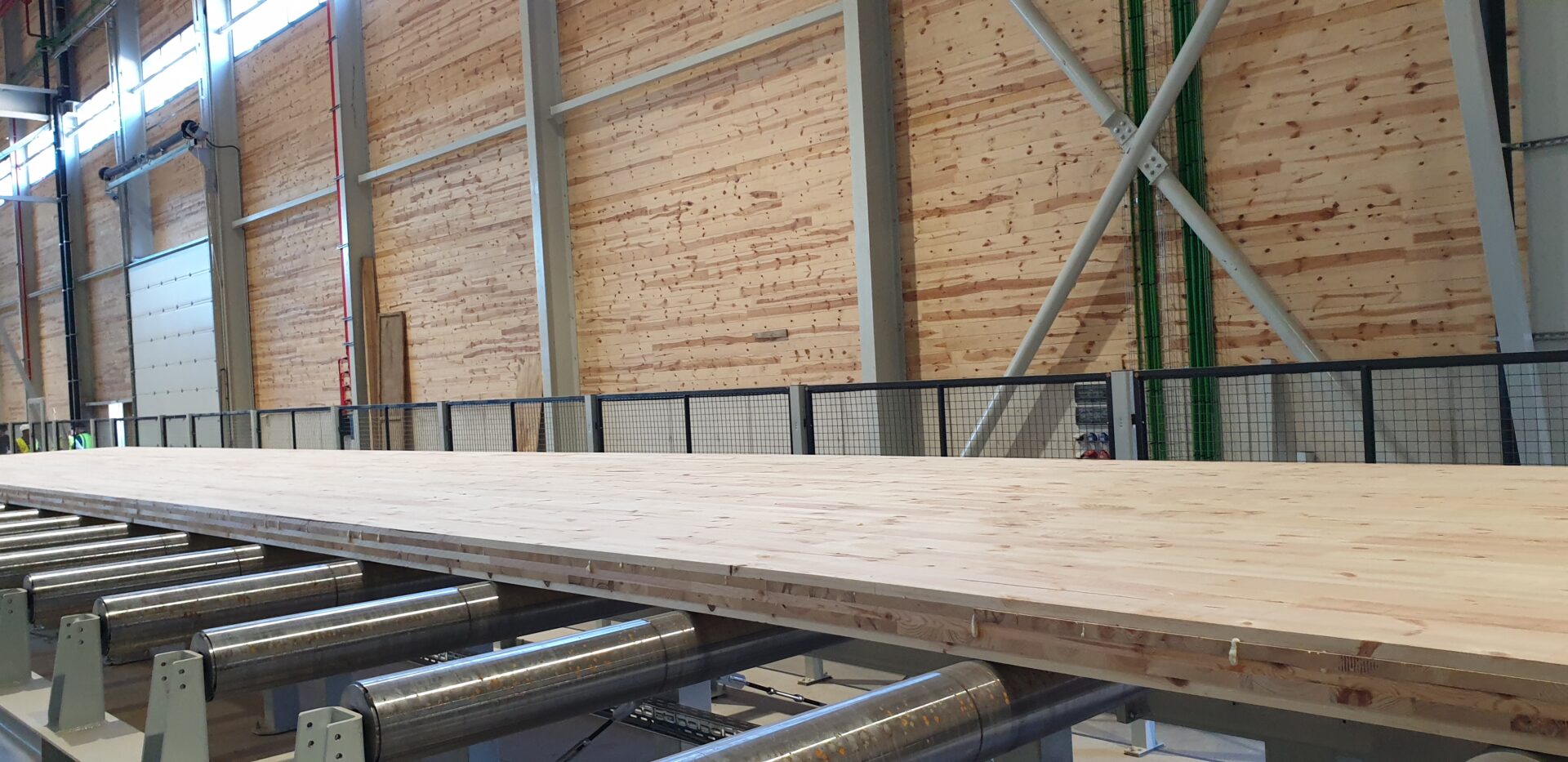 Grant allocated to the construction project of the new CLT plant